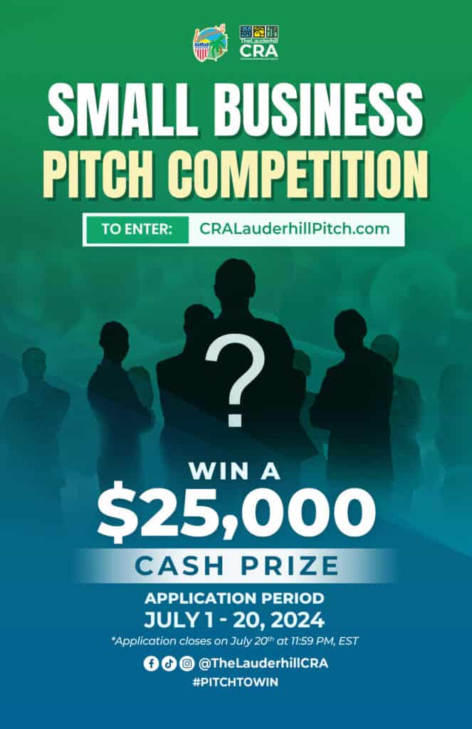Small Business Pitch Competition 2024 - The Lauderhill CRA