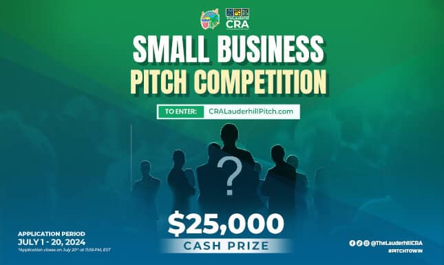 Small Business Pitch Competition 2024 - The Lauderhill CRA